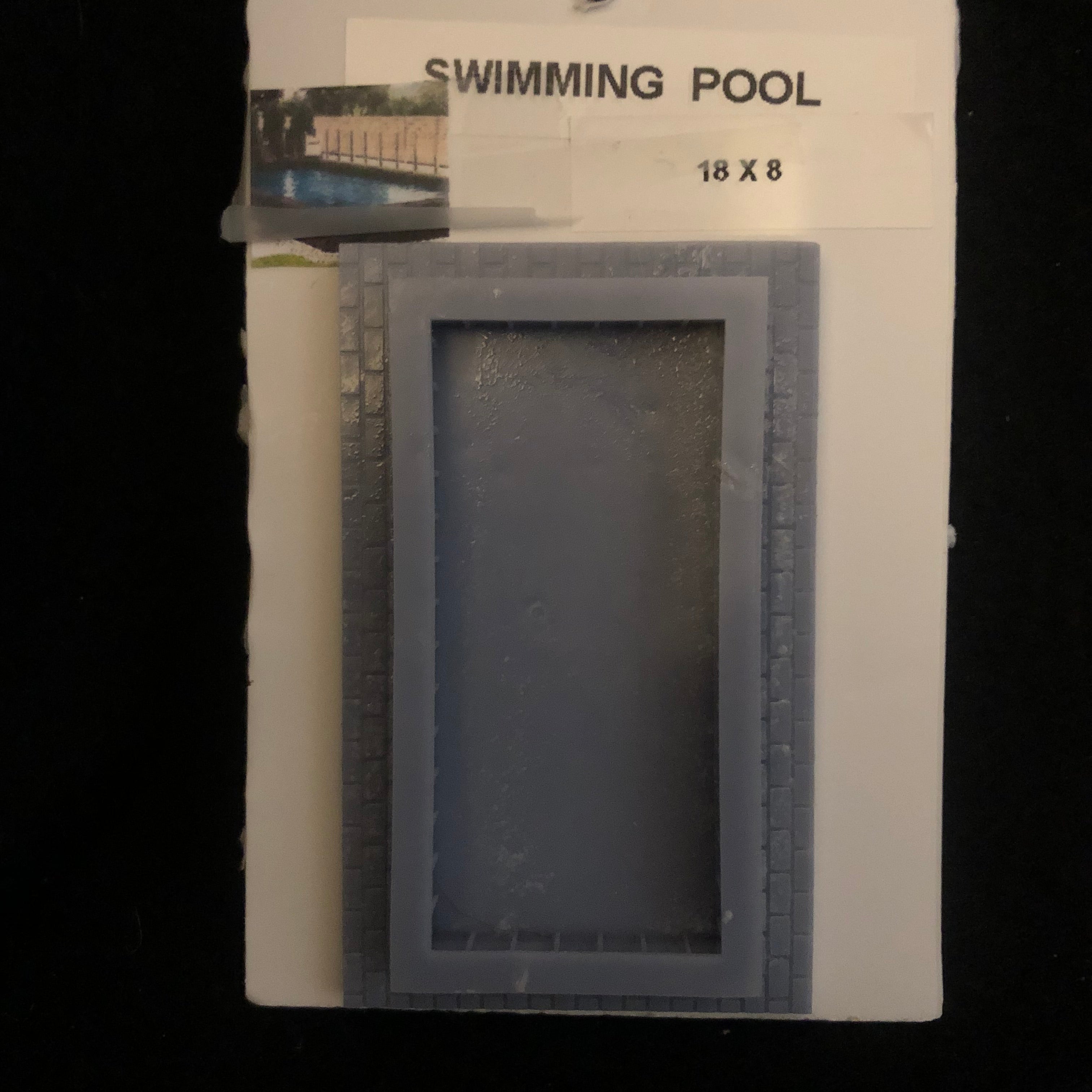 18 x 8 Foot Rectangle Swimming Pool – R&J Details